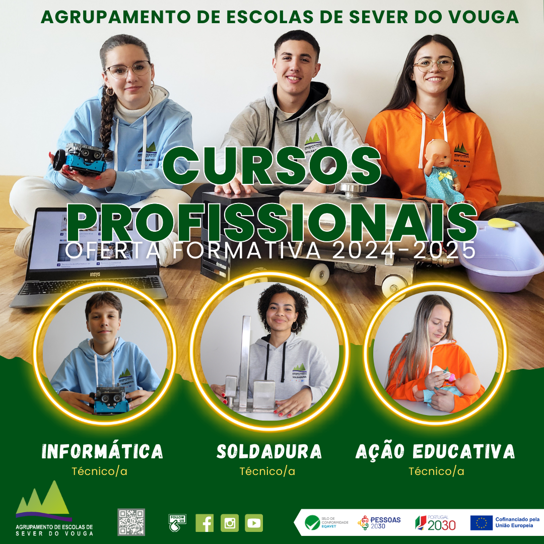 AESV - Oferta Formativa: Cursos Profissionais